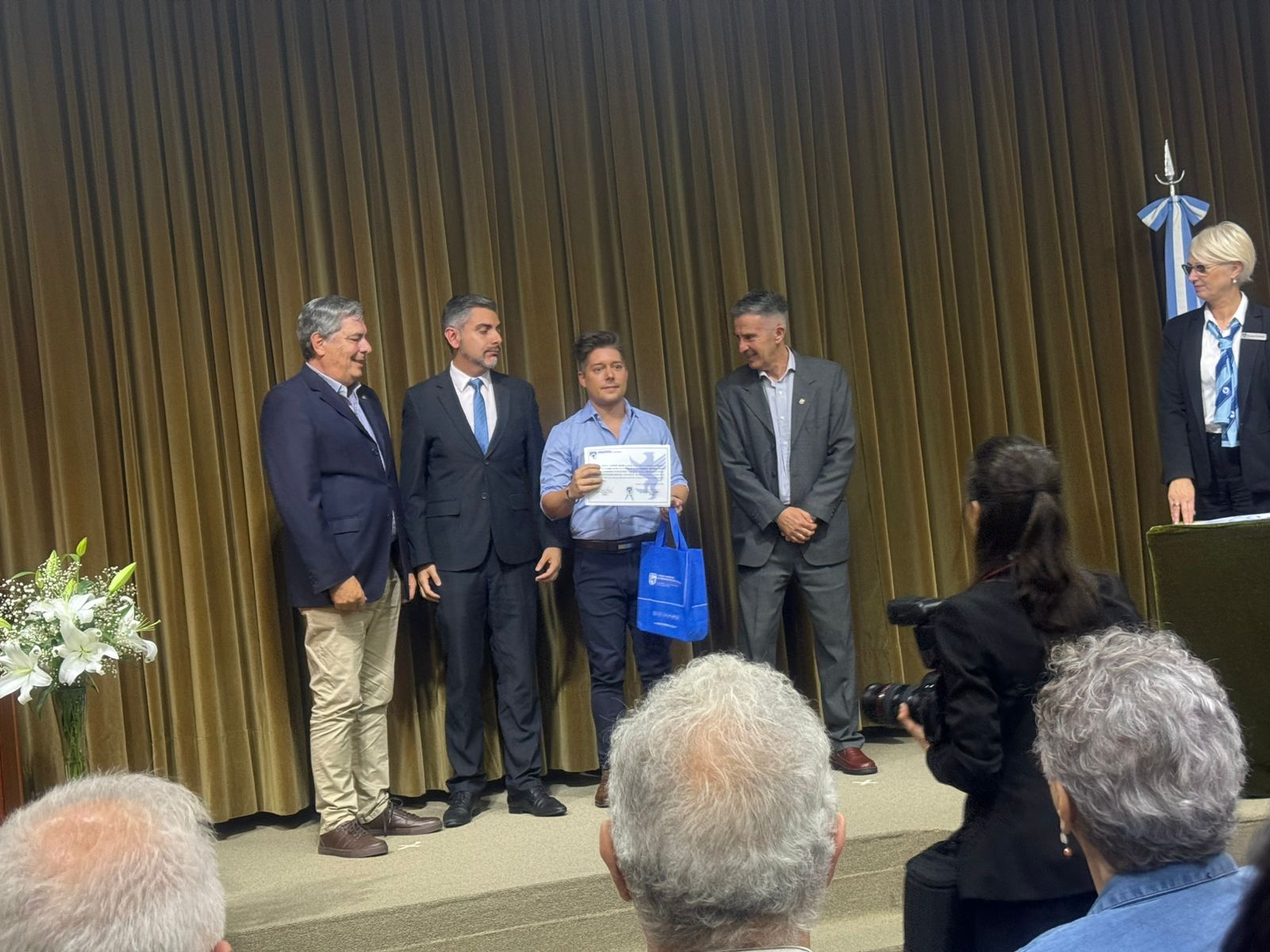 Egresado del IUAS fue premiado por el COPIME - IUAS